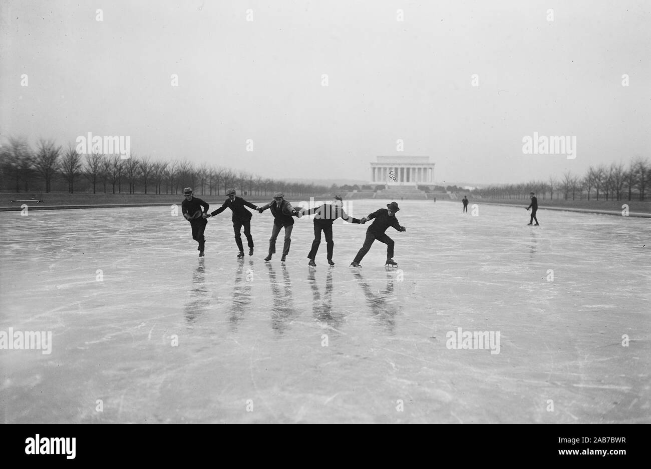 1920s ice skating hi-res stock photography and images - Alamy