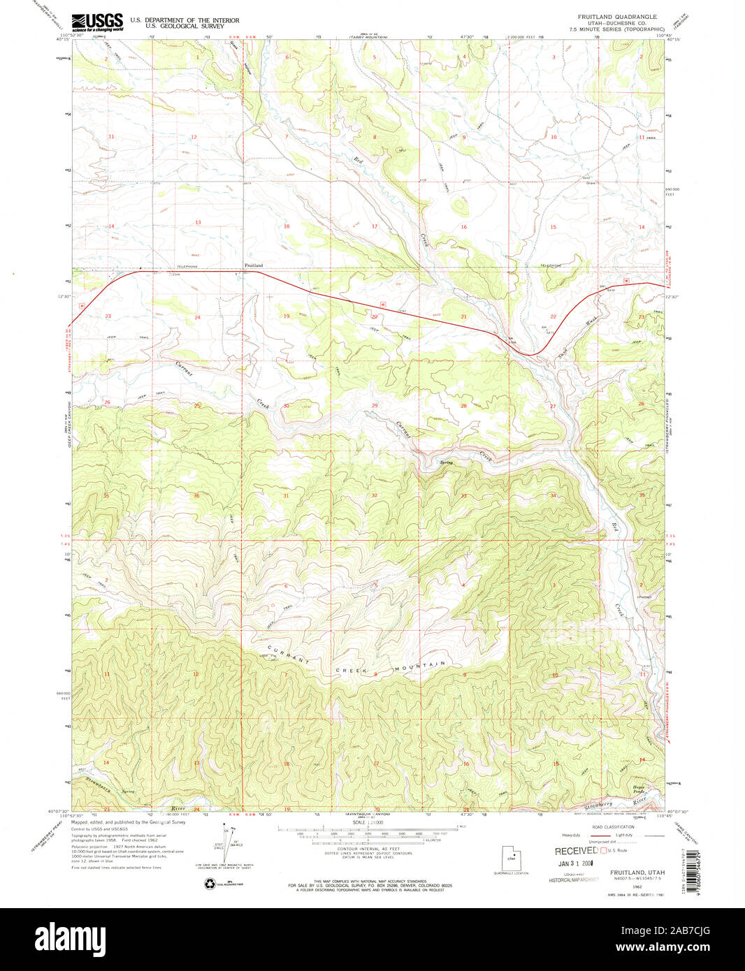 Map of fruitland hi-res stock photography and images - Alamy