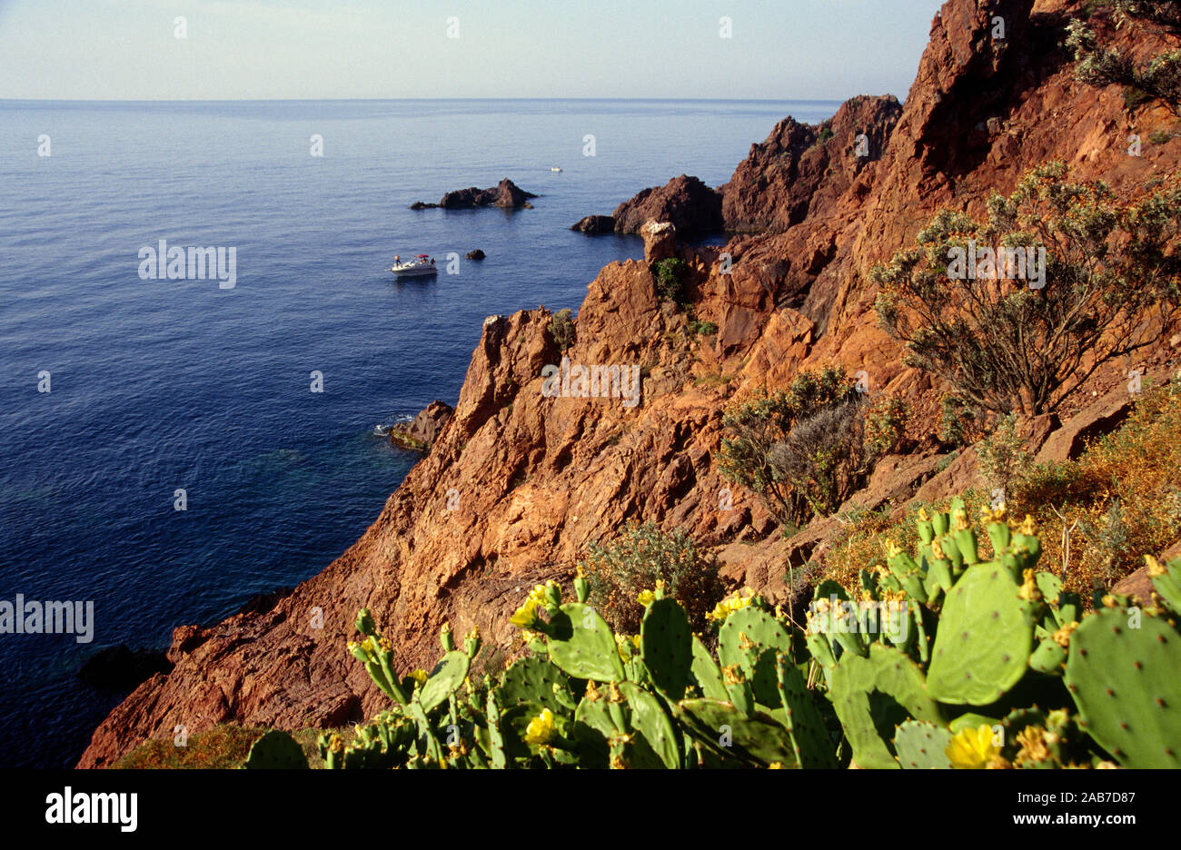 L'esterel Corniche d'or French riviera Var France Côte d'Azur Stock ...