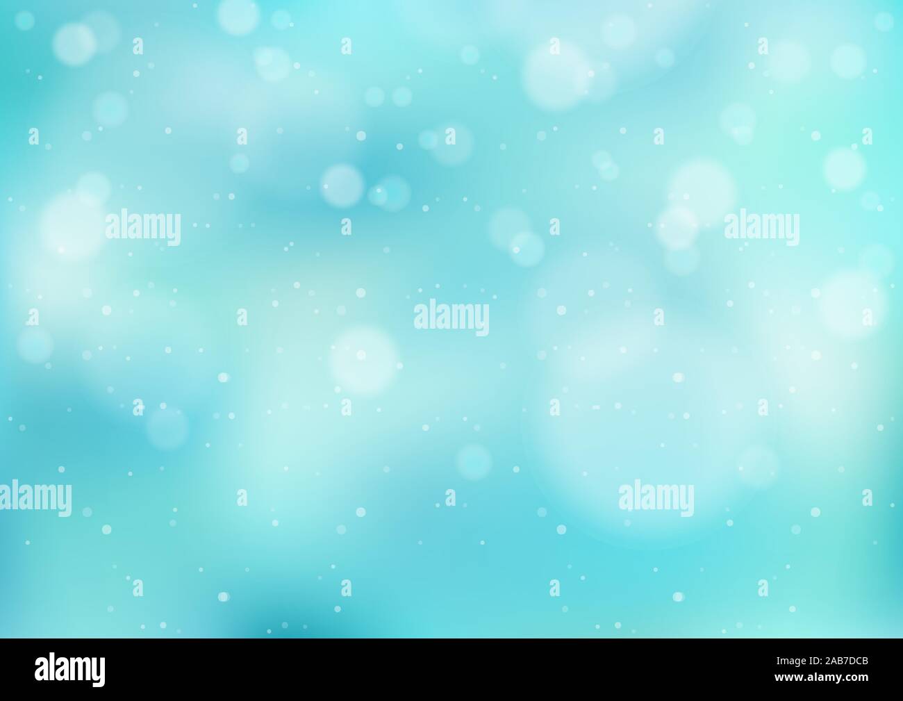Light Blue Winter Background with Snowfall Stock Vector Image & Art - Alamy