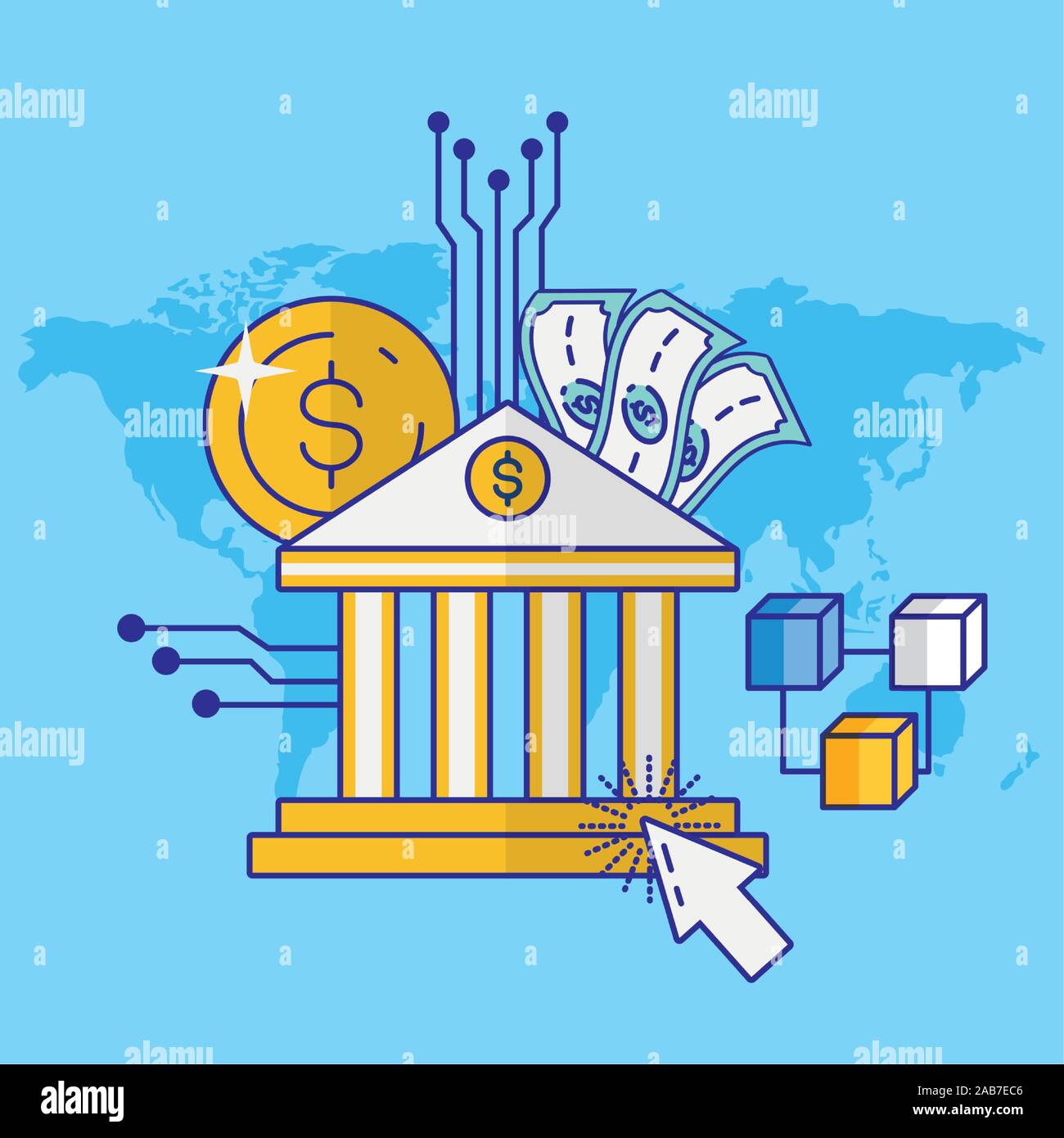 Electric columns Stock Vector Images - Alamy