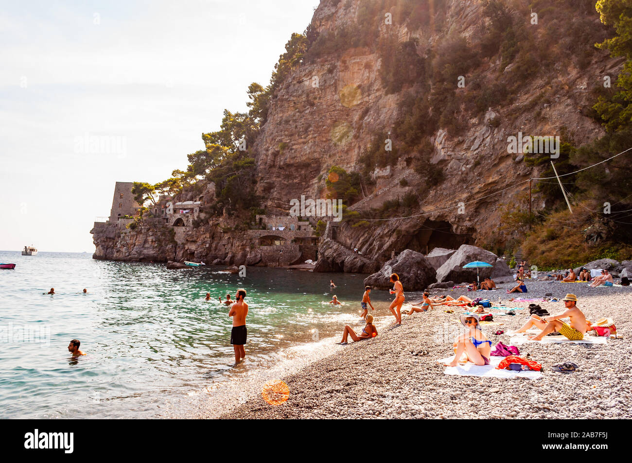 Street scene in positano italy High Resolution Stock Photography and ...