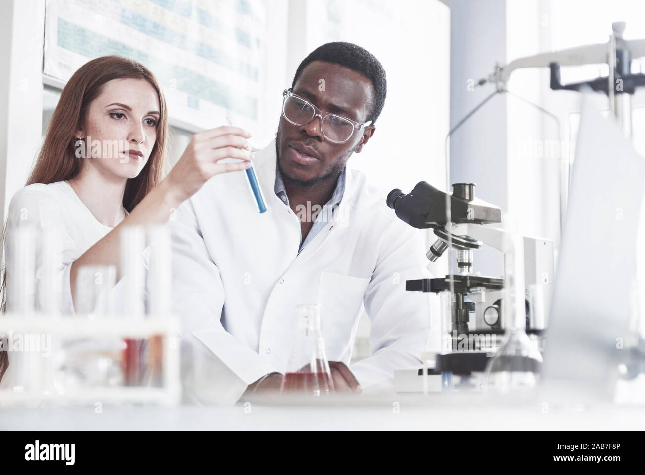 Laboratory laboratories conduct experiments in the chemical laboratory ...