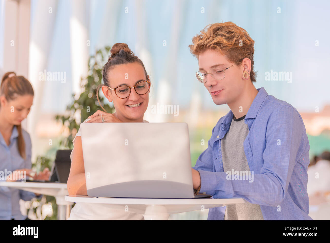 Canteen of the university of technology hi-res stock photography and ...