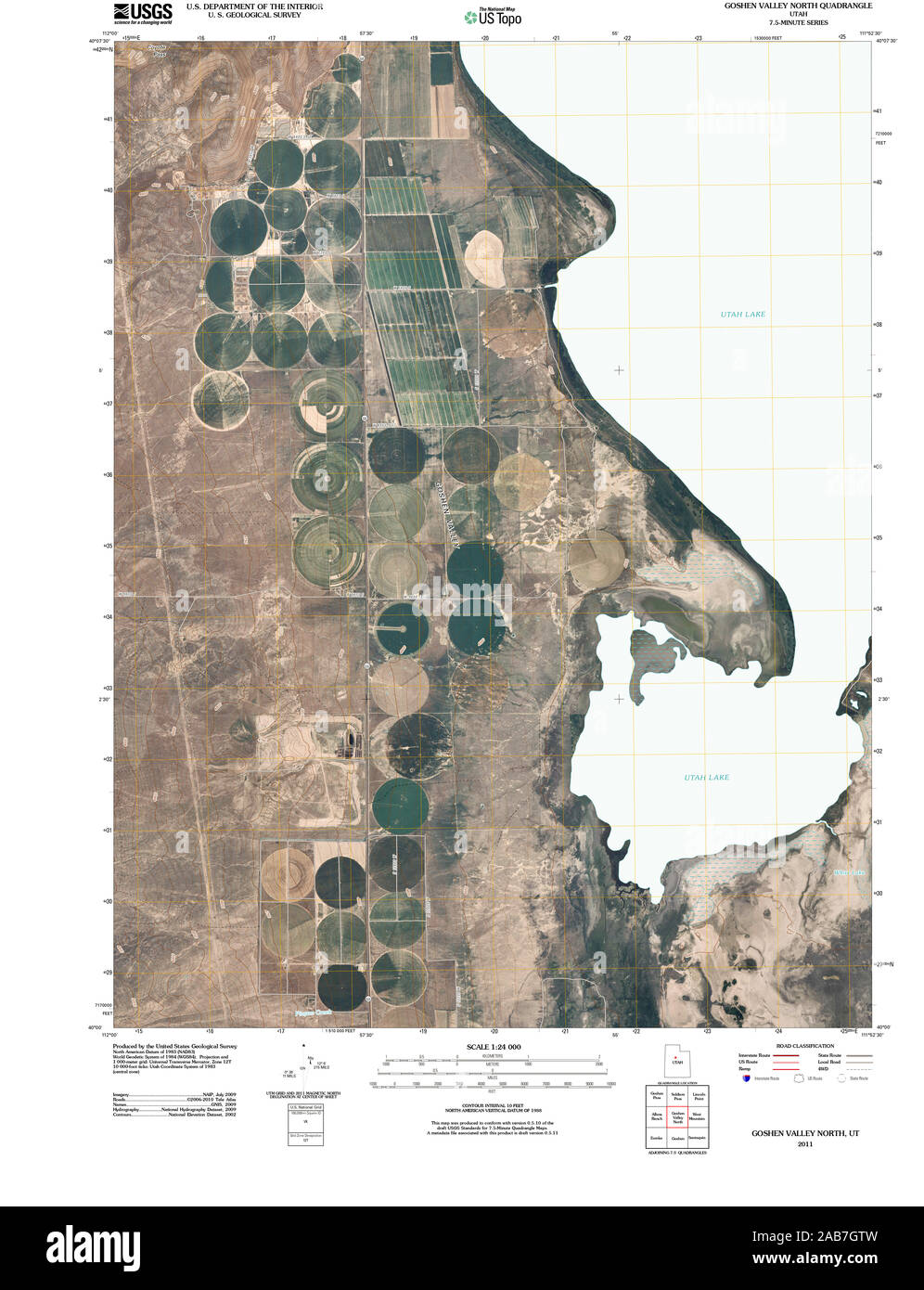 Goshen map Cut Out Stock Images & Pictures - Alamy