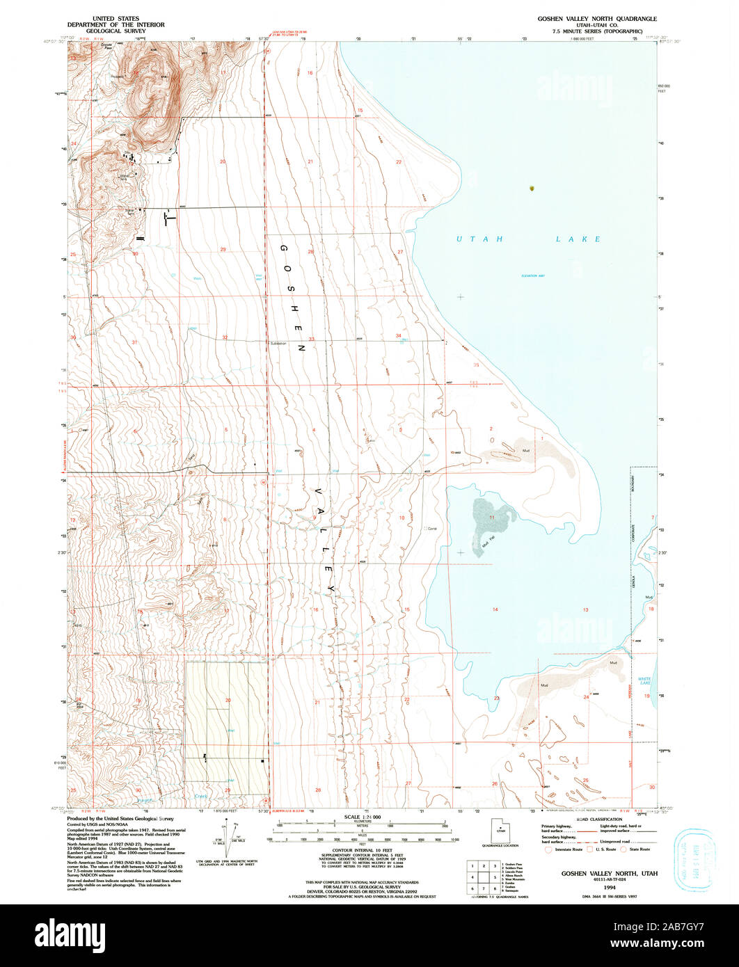 Map of goshen Cut Out Stock Images & Pictures - Alamy