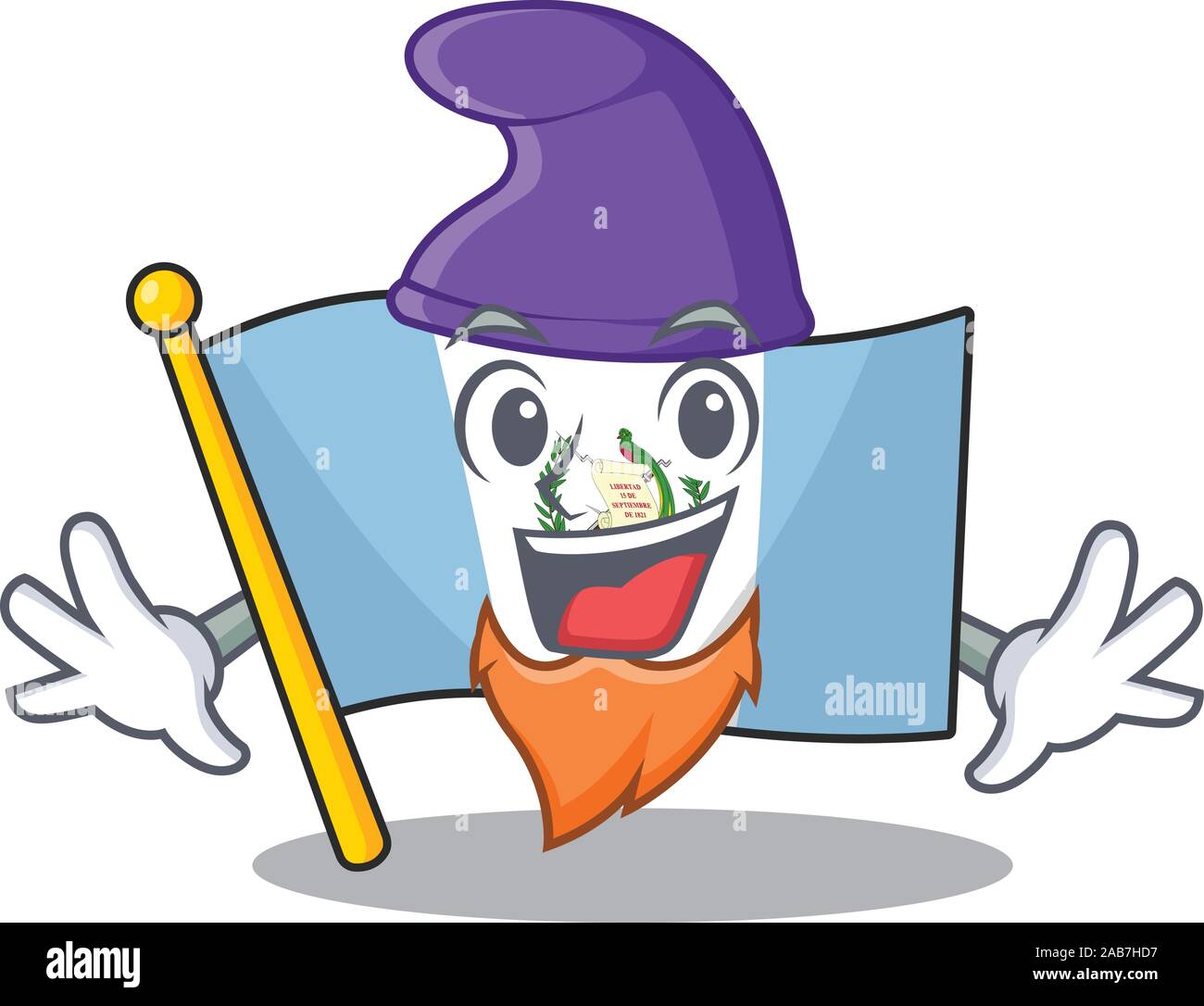 Flag Bolivia mascot cartoon style as an Elf Stock Vector Image & Art ...