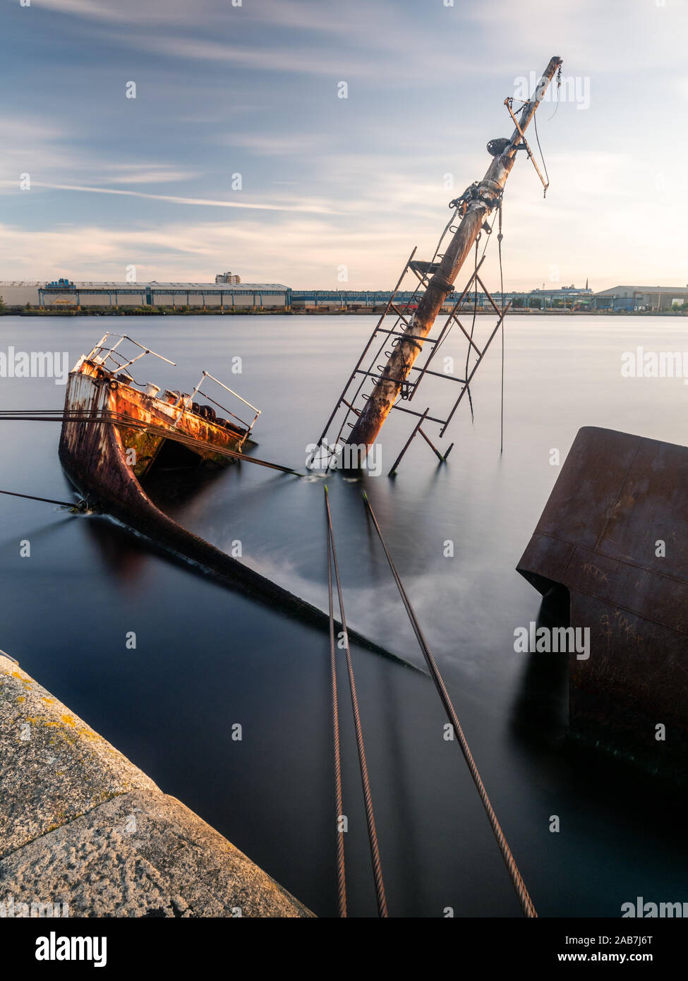 Birkenhead east float docks hi-res stock photography and images - Alamy