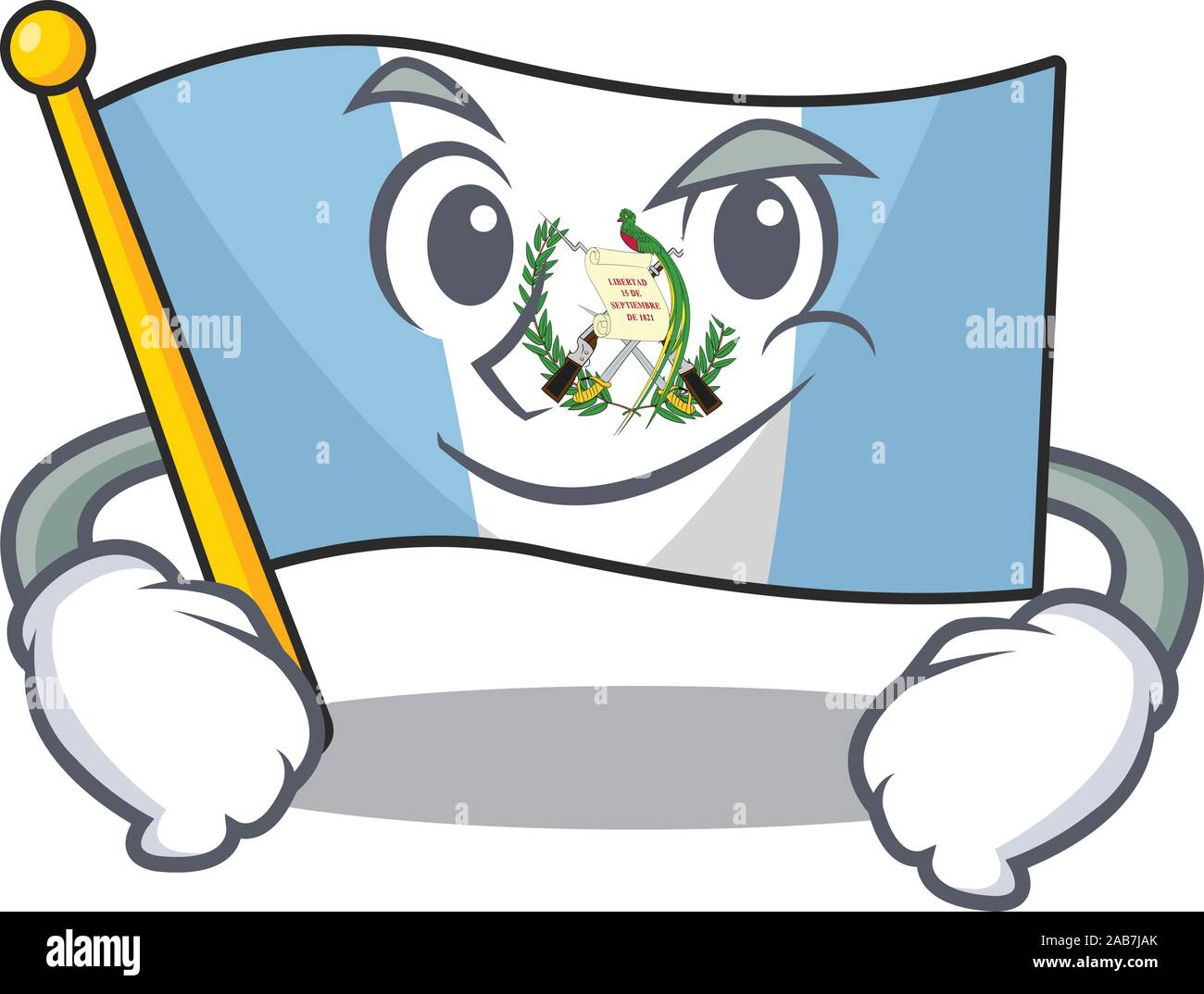 Flag Bolivia mascot cartoon style with Smirking face Stock Vector Image ...