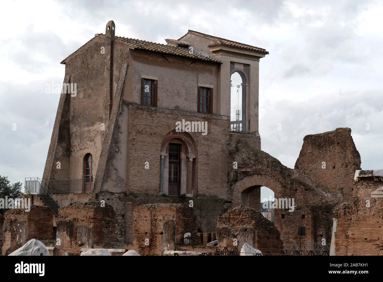 Domus Transitoria Nerone House in Rome Stock Photo - Alamy