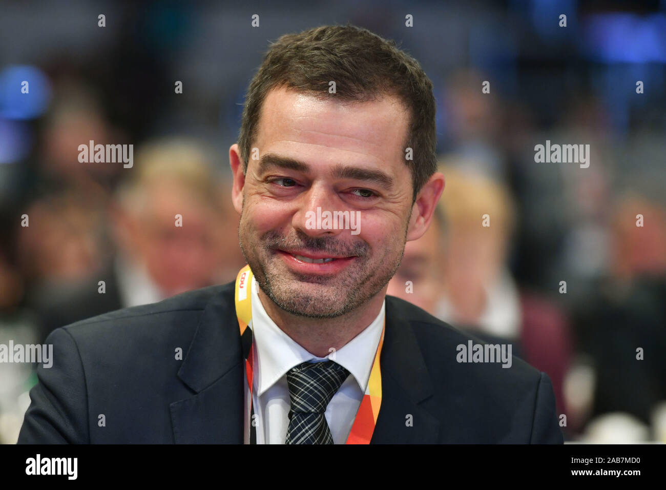 Leipzig, Deutschland. 23rd Nov, 2019. Mike MOHRING, single image ...