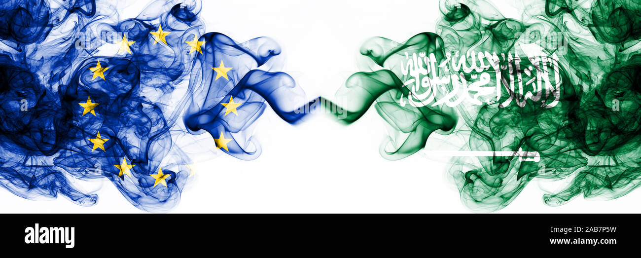 Eu flag saudi arabian hi-res stock photography and images - Alamy