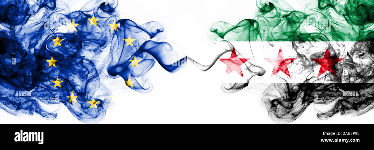 Eu, European Union vs Syria, Syrian Arab Republic, opposition smoky ...