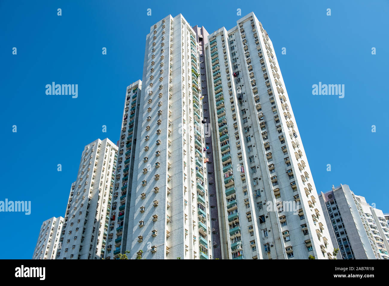 Residential buildings in Ma On Shan, Hong Kong Stock Photo - Alamy