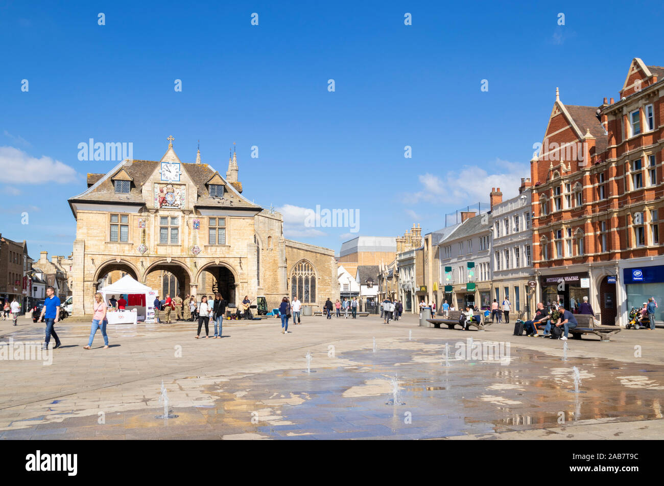 Peterborough Guildhall, Cathedral Square, Peterborough, Cambridgeshire ...