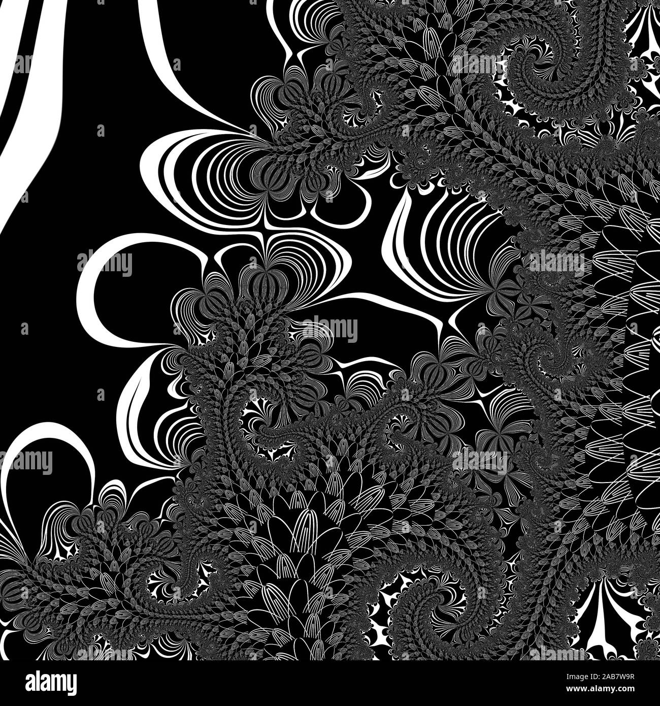 BLACK AND WHITE ABSTRACT PATTERNS Stock Photo - Alamy