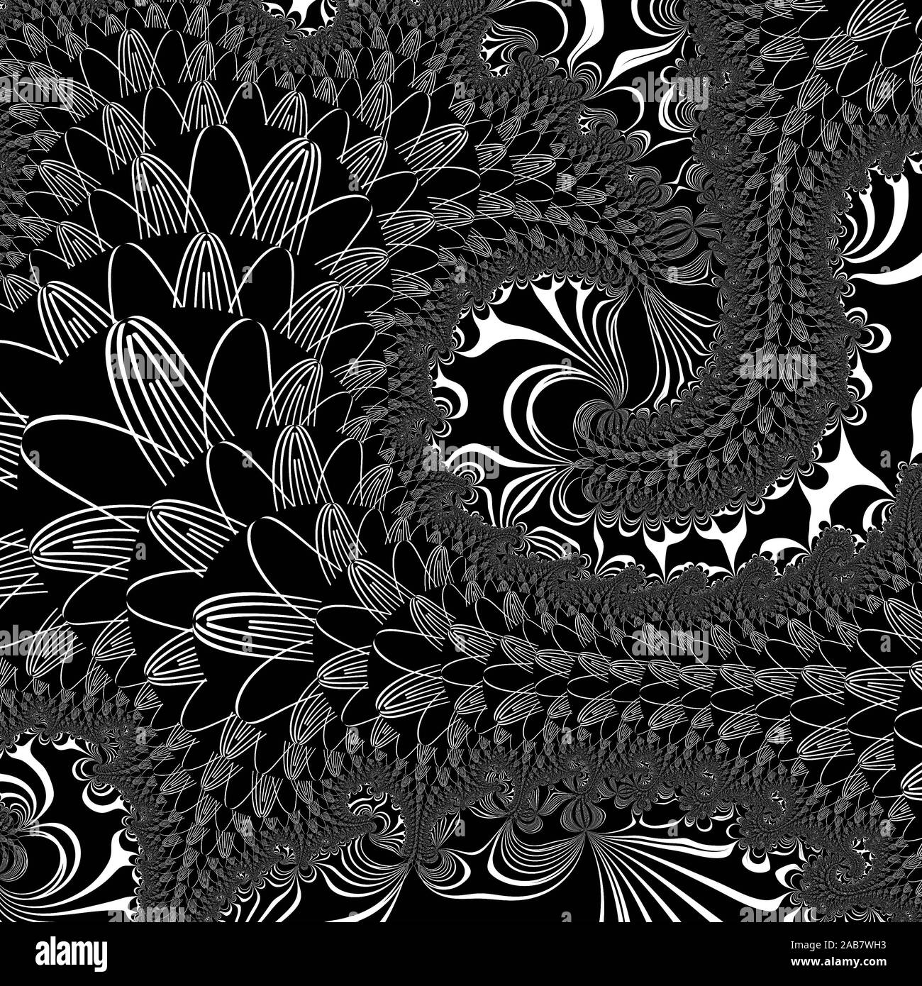 BLACK AND WHITE ABSTRACT PATTERNS Stock Photo - Alamy
