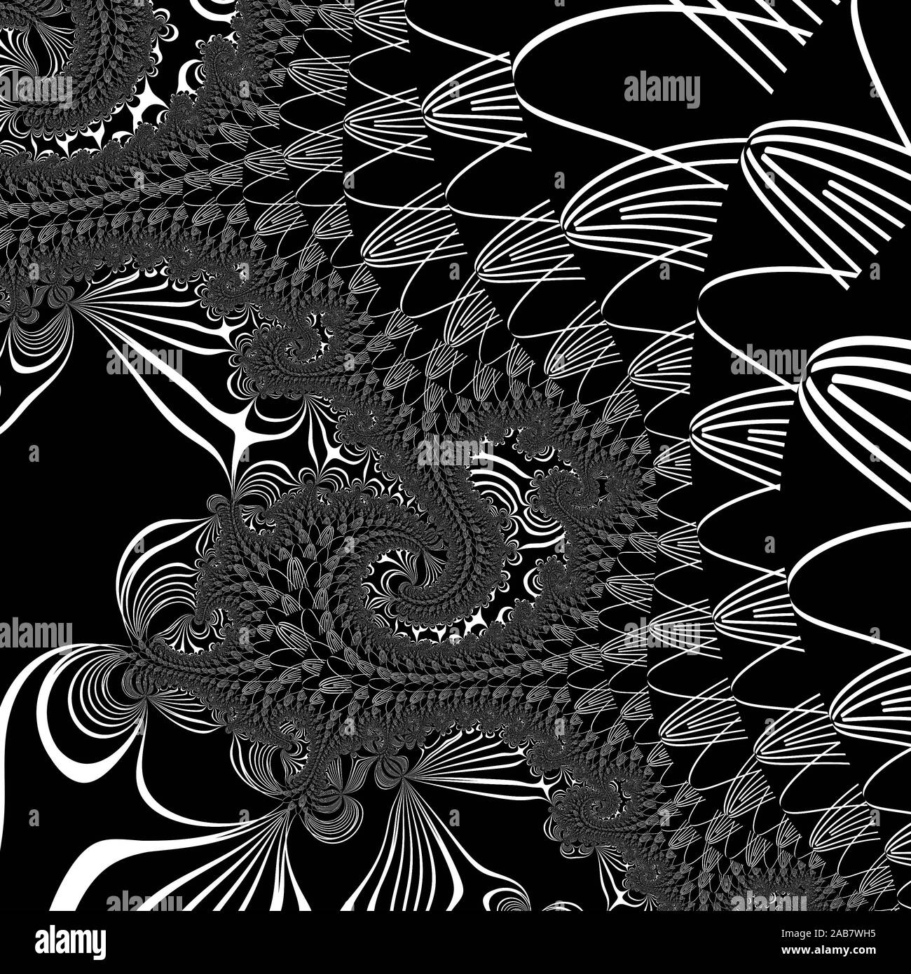 BLACK AND WHITE ABSTRACT PATTERNS Stock Photo - Alamy