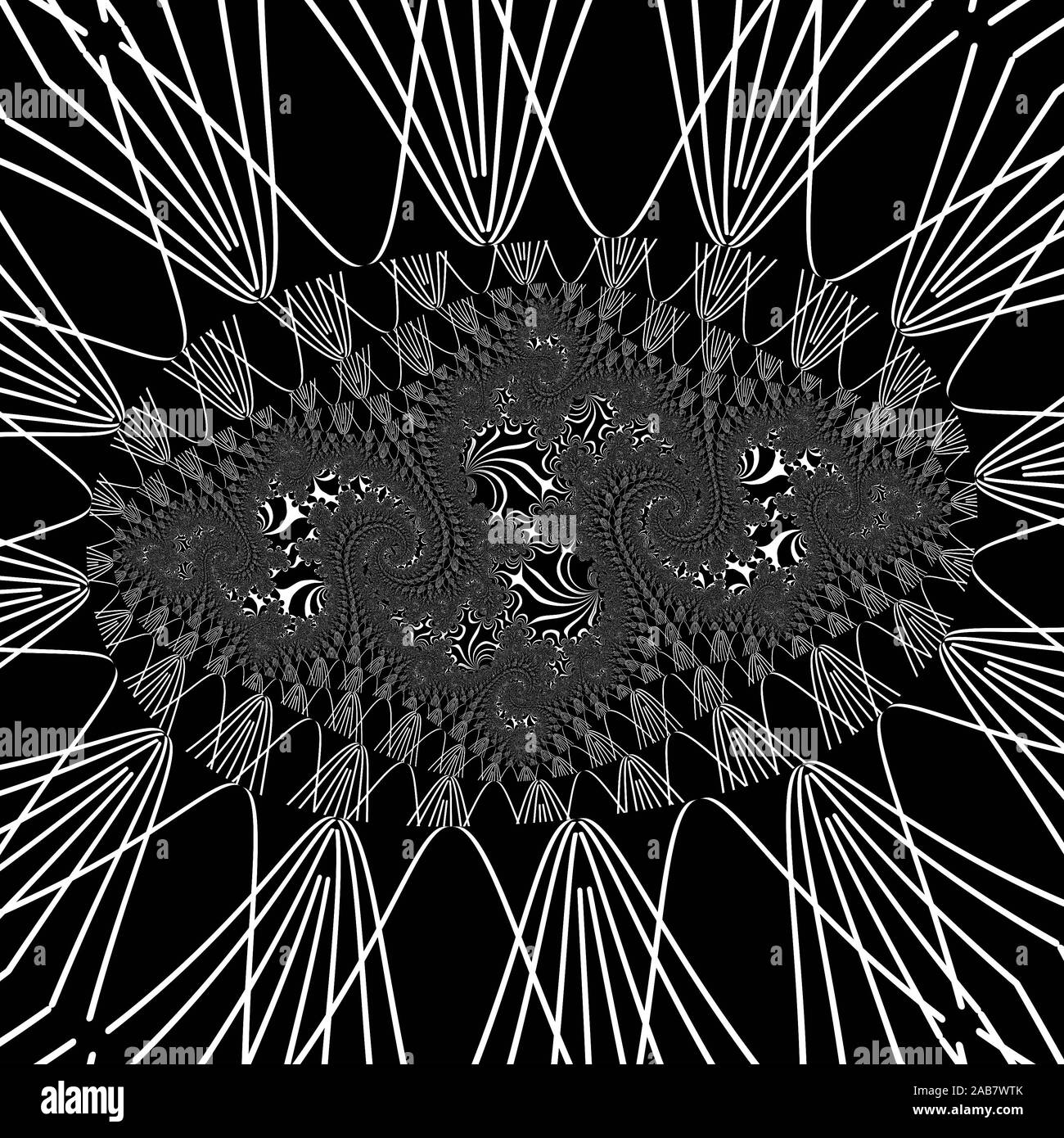 BLACK AND WHITE ABSTRACT PATTERNS Stock Photo - Alamy