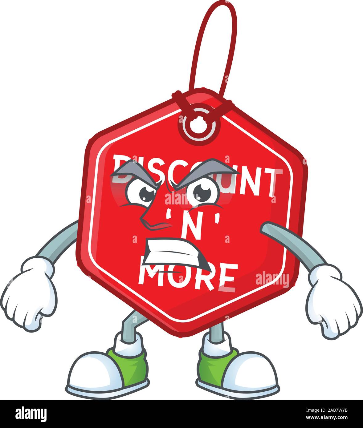 Angry customer and shop Stock Vector Images - Alamy