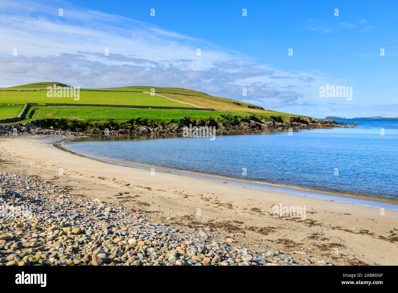 Coast sandwick shetland hi-res stock photography and images - Alamy
