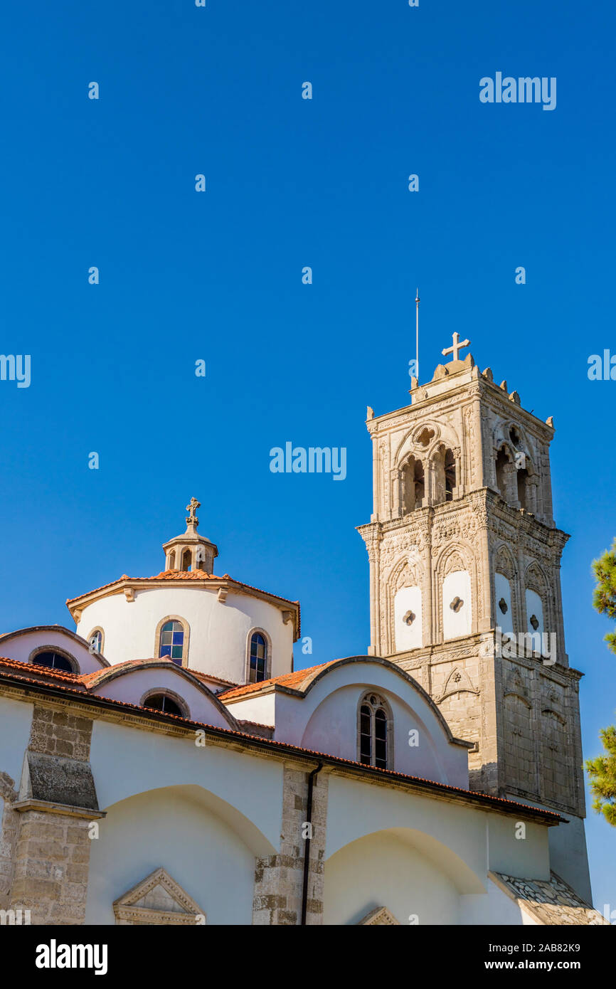 The Holy Cross church in the village of Lefkara, Cyprus, Europe Stock ...
