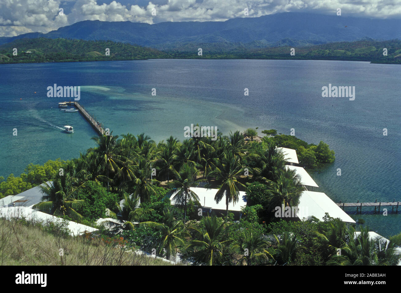 Loloata Island, private island catering to weekend visitors and scuba ...