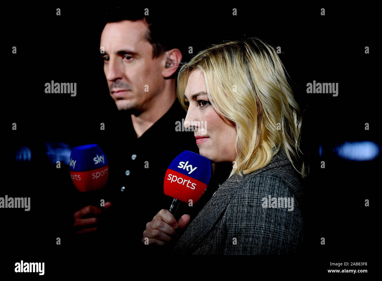 Sky sports tv presenters hi-res stock photography and images - Alamy