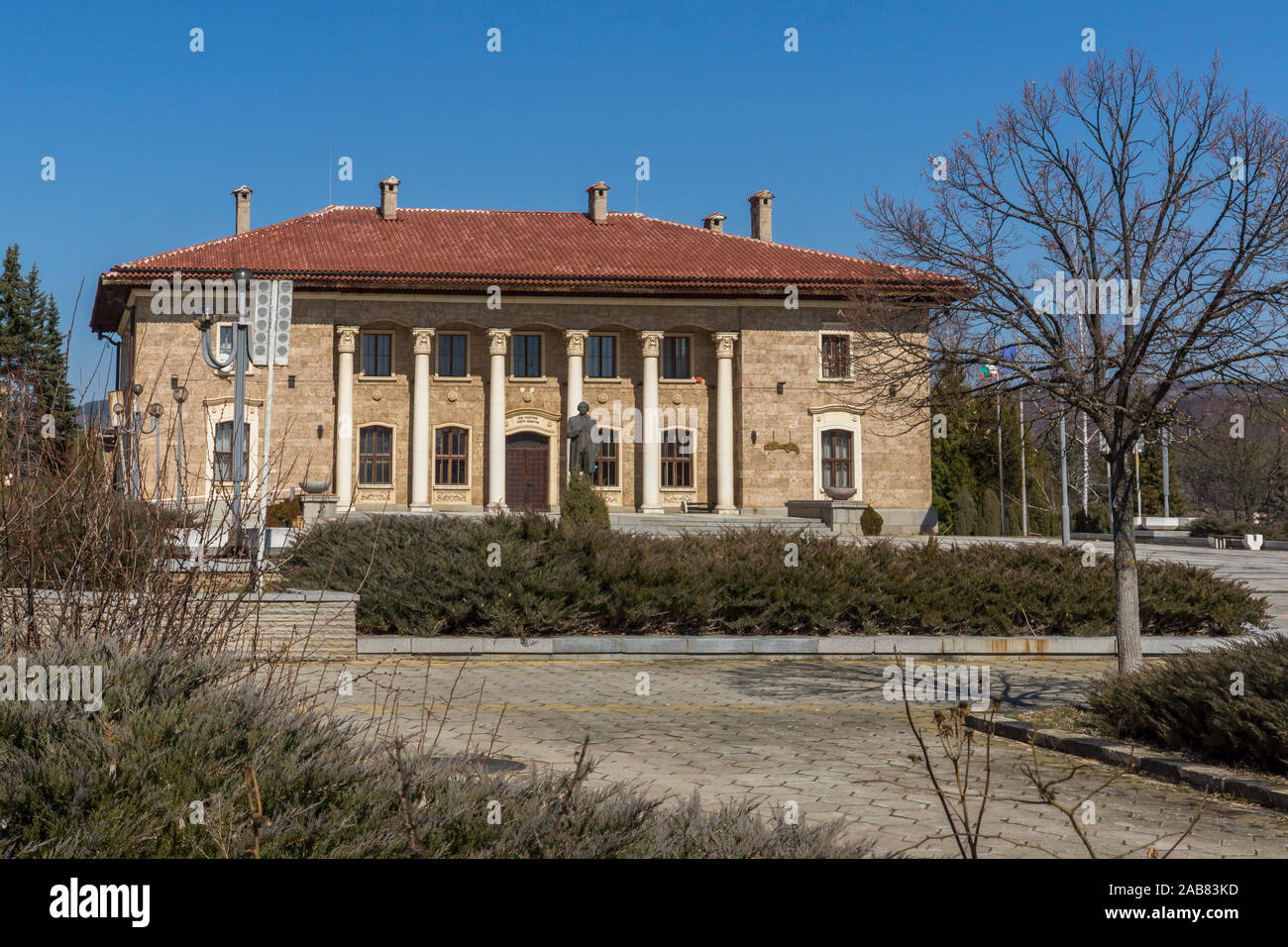 KOVACHEVTSY, BULGARIA - MARCH 12, 2014: Home Museum of Communist leader ...