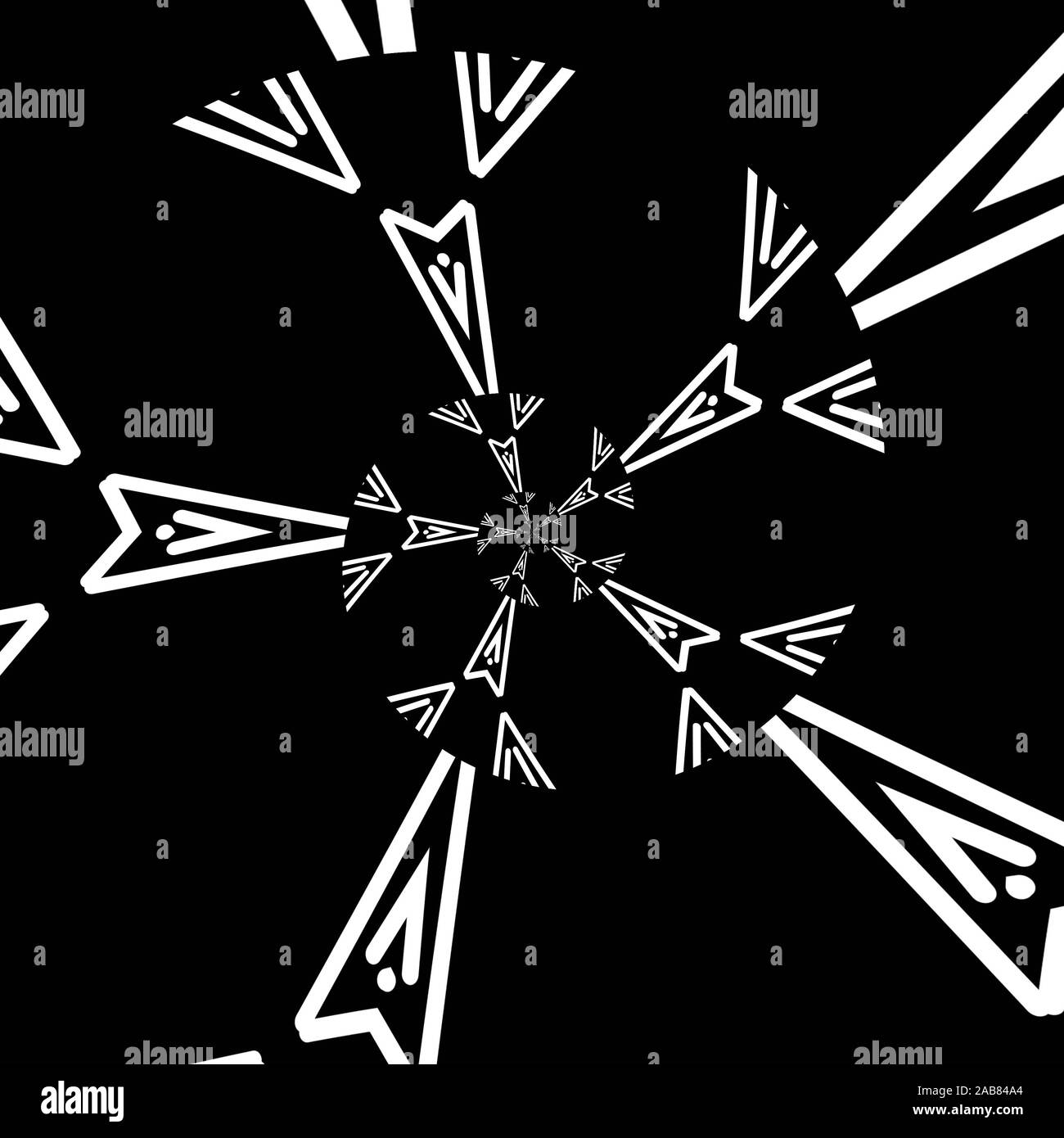 BLACK AND WHITE ABSTRACT PATTERNS Stock Photo - Alamy