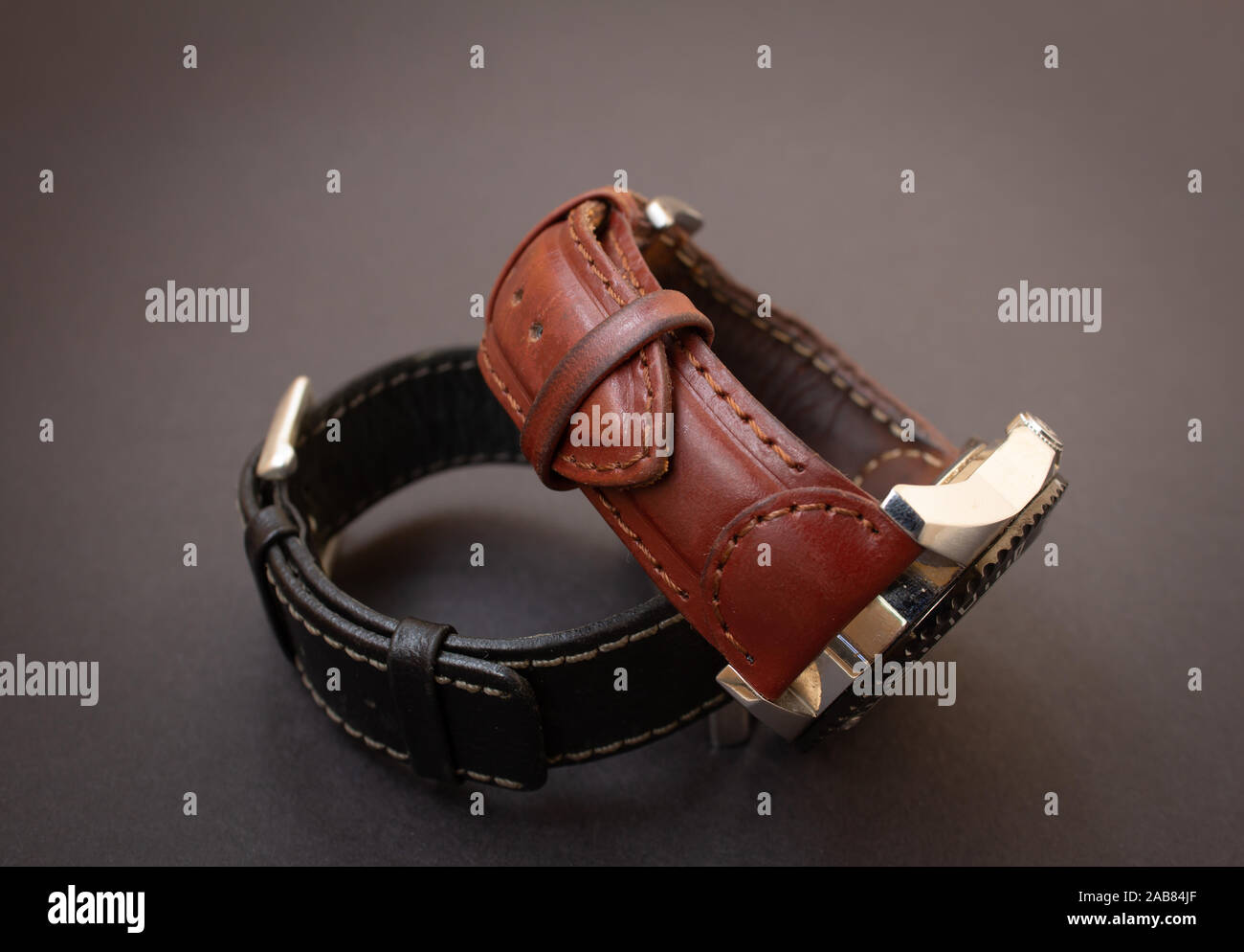 Black wristwatch strap hi-res stock photography and images - Alamy