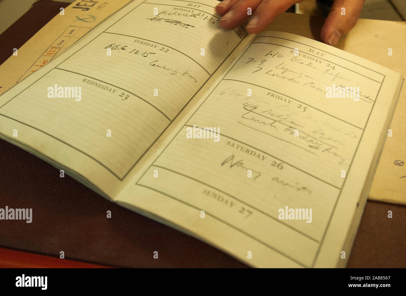 Diary of former Soviet spy KGB Don Maclean amongst the estimated 1.2 ...