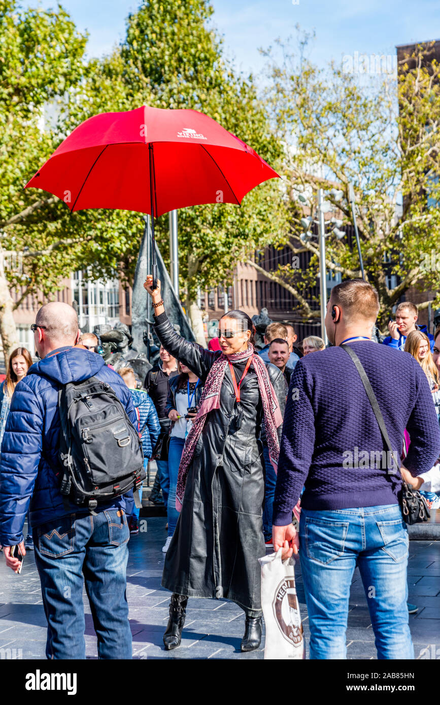 Umbrella Tour Guide High Resolution Stock Photography and Images - Alamy
