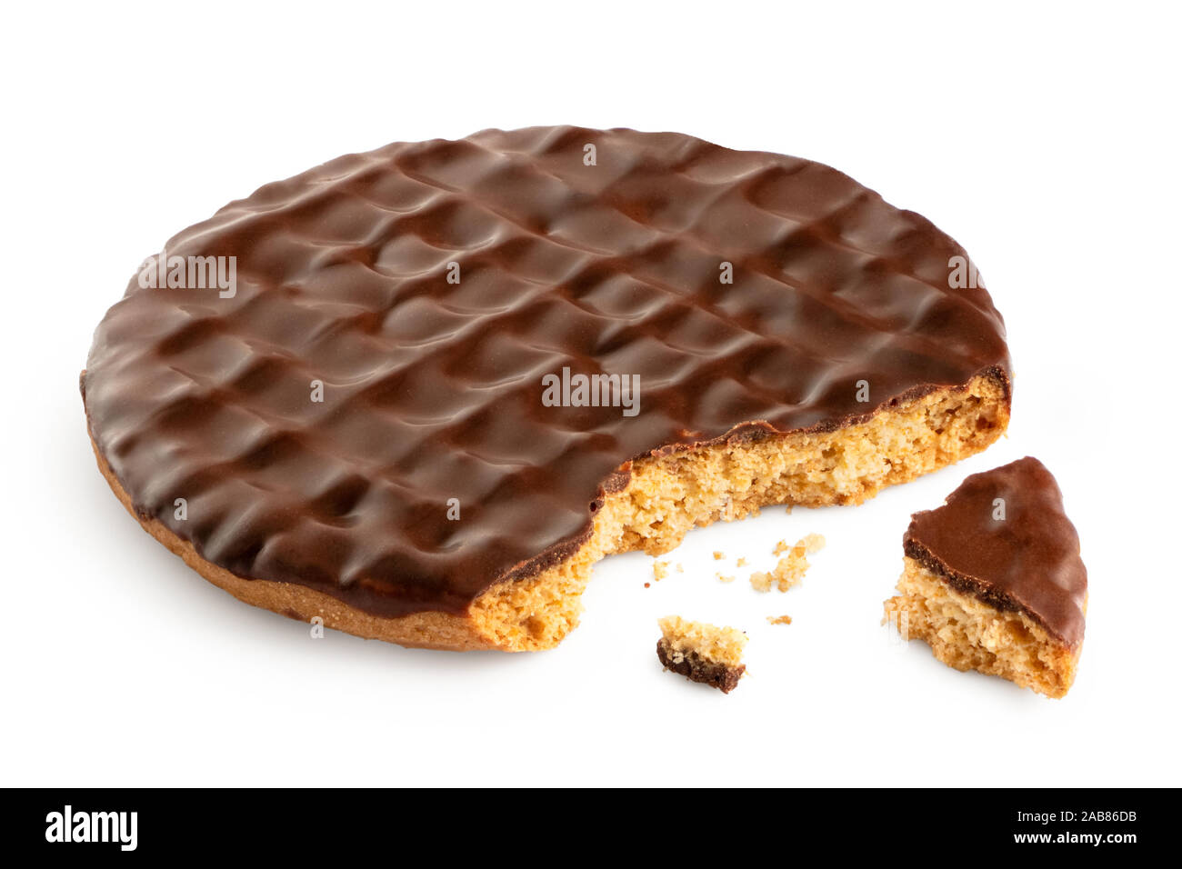 Dark chocolate digestive biscuit hi-res stock photography and images ...