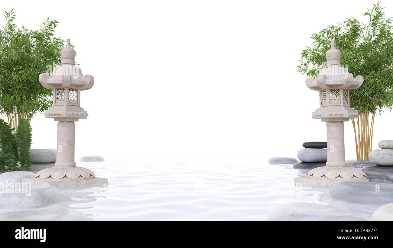 3d rendered spa illustration Stock Photo - Alamy