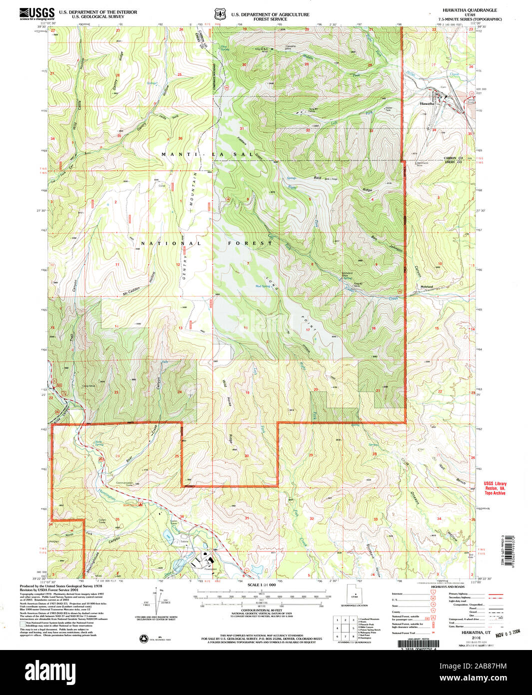 Map of hiawatha hi-res stock photography and images - Alamy