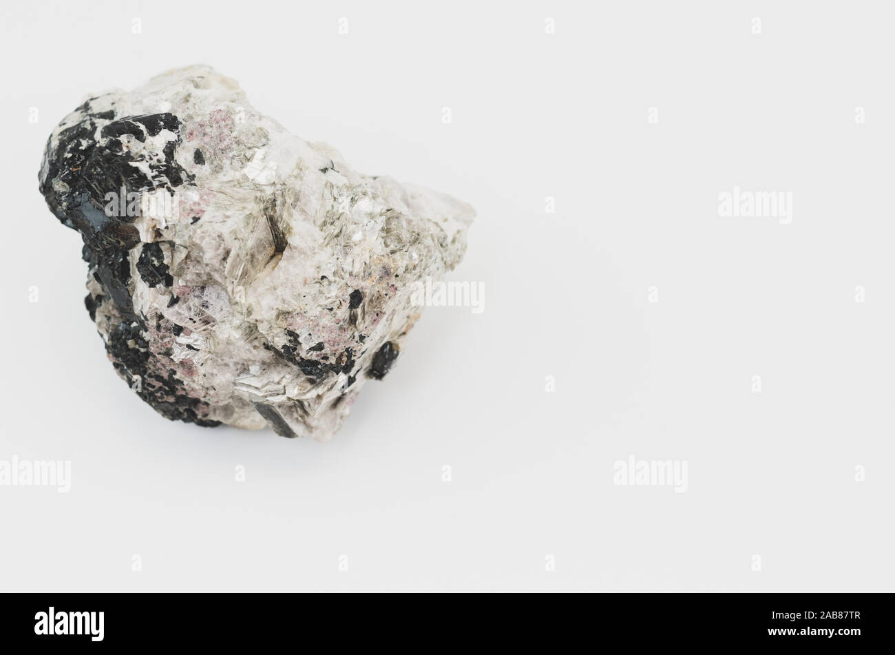 mineralogy science - rock sample Stock Photo - Alamy