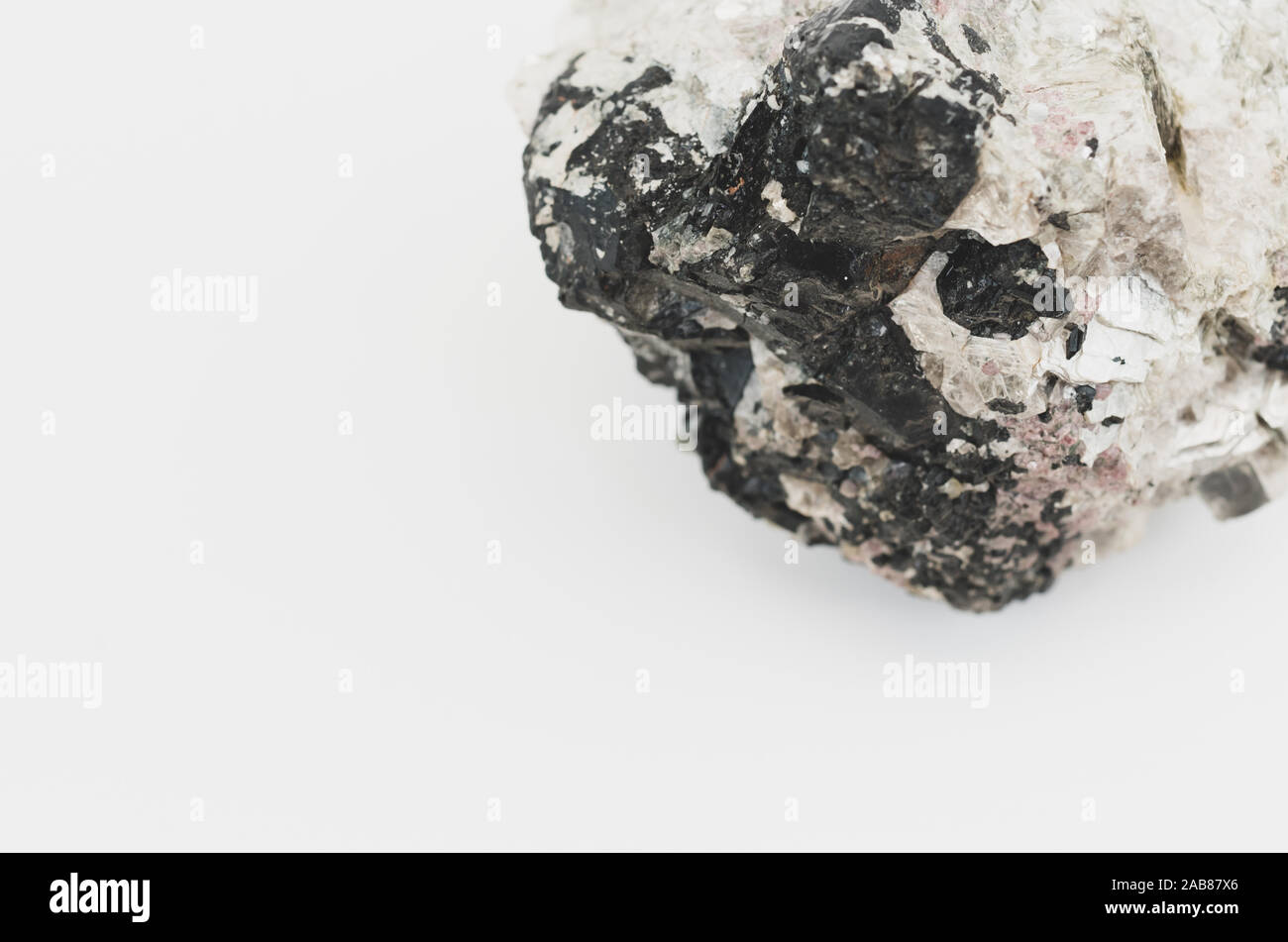 mineralogy science - rock sample Stock Photo - Alamy