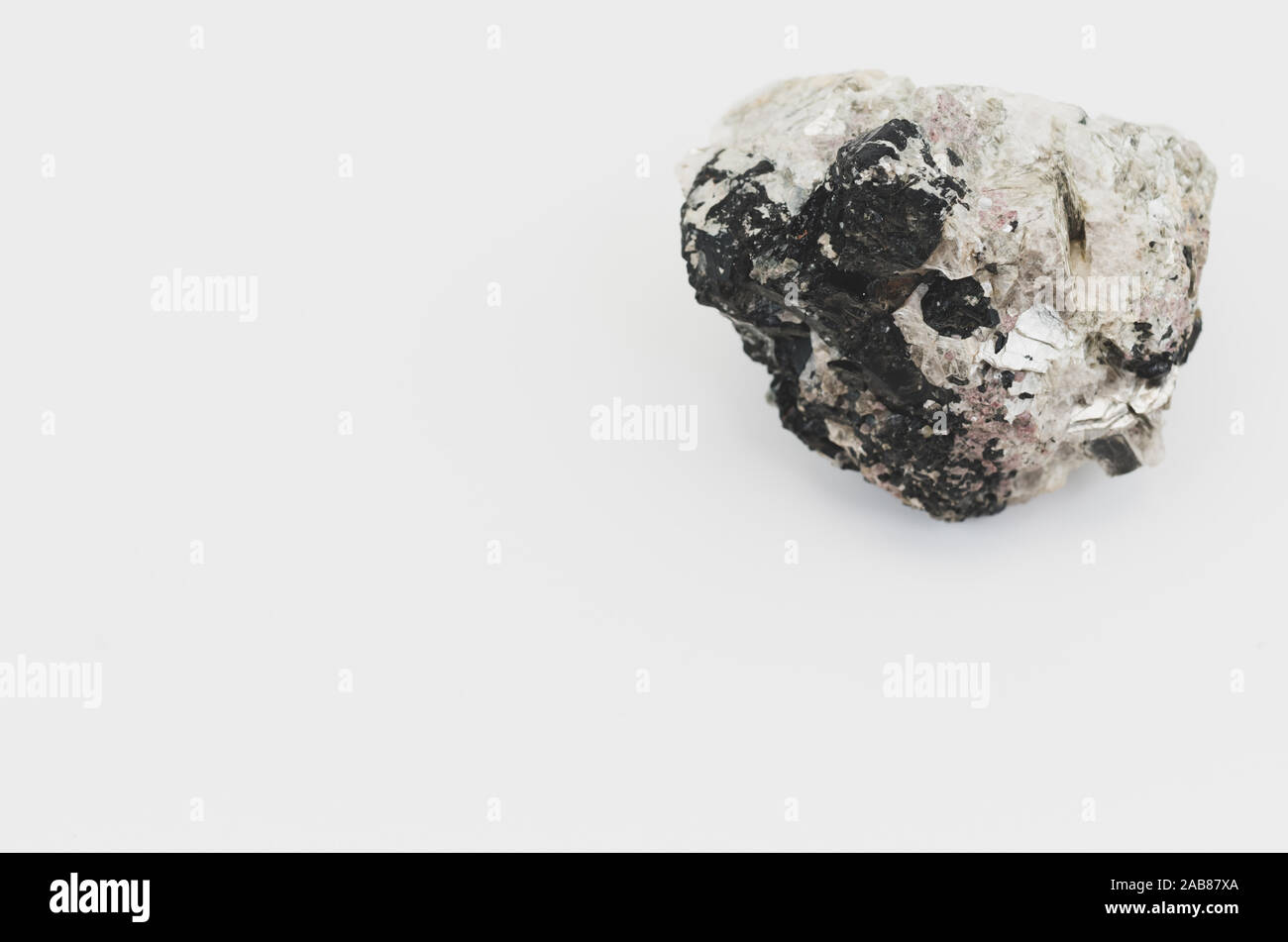 mineralogy science - rock sample Stock Photo - Alamy