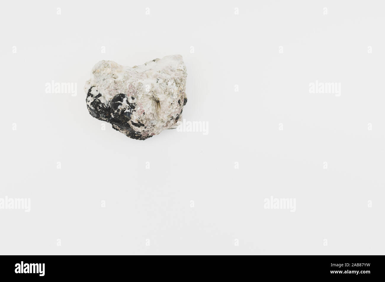 mineralogy science - rock sample Stock Photo - Alamy