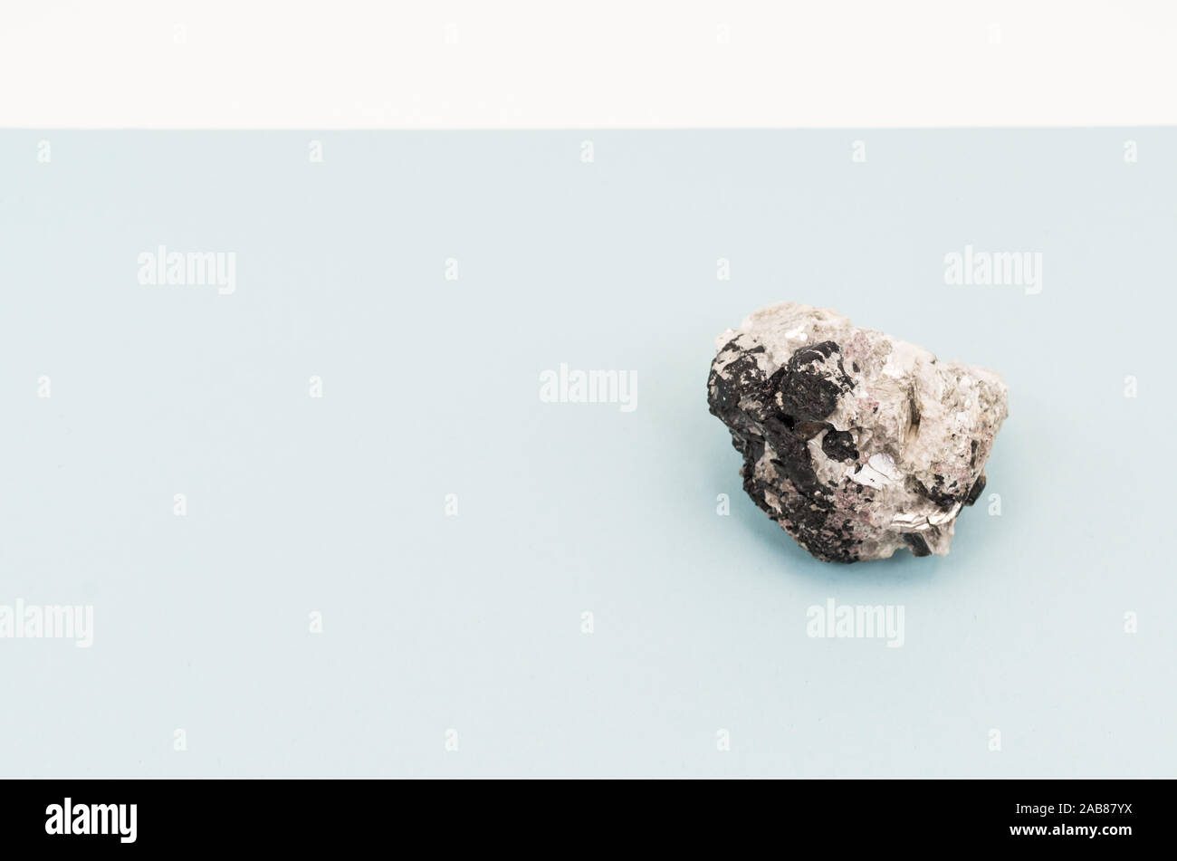 mineralogy science - rock sample Stock Photo - Alamy