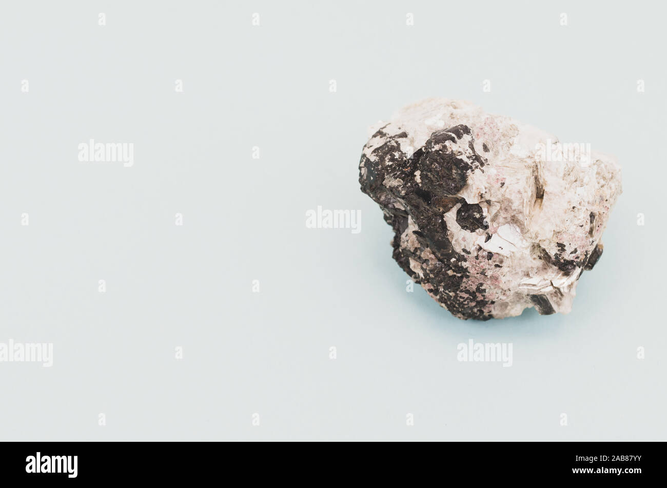 mineralogy science - rock sample Stock Photo - Alamy