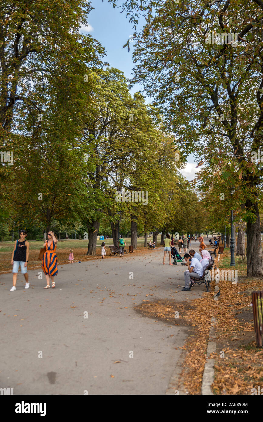 Doktorska Gradina park, the Doctor's Garden, Sofia, Bulgaria Stock ...