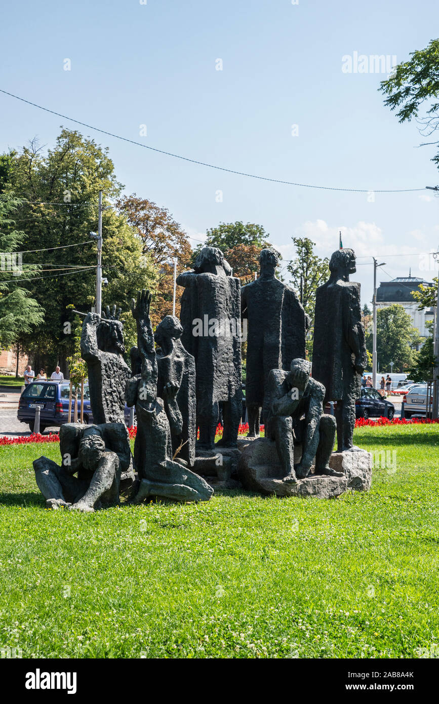 Statues in central Sofia, Bulgaria Stock Photo - Alamy