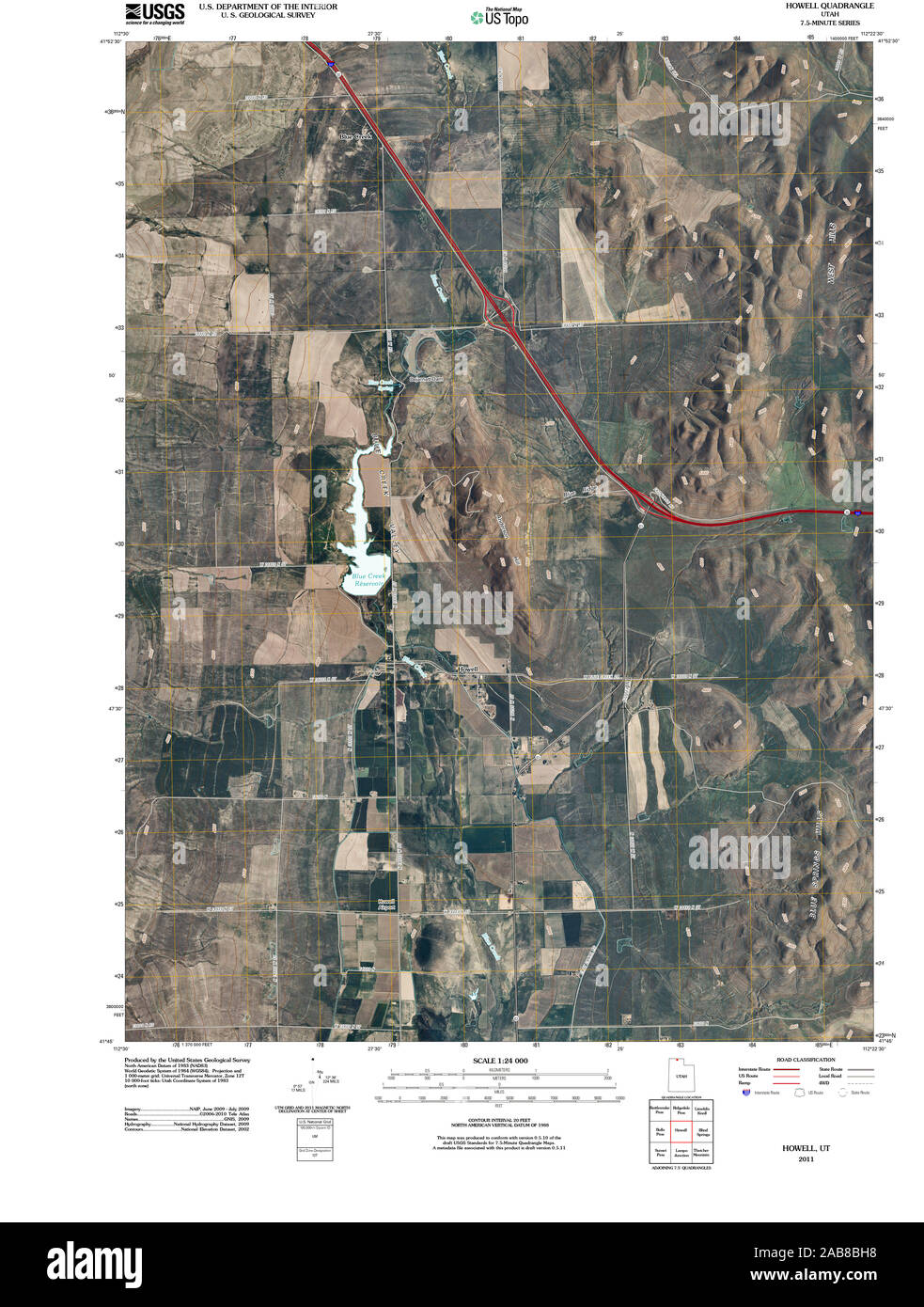 Howell map Cut Out Stock Images & Pictures - Alamy