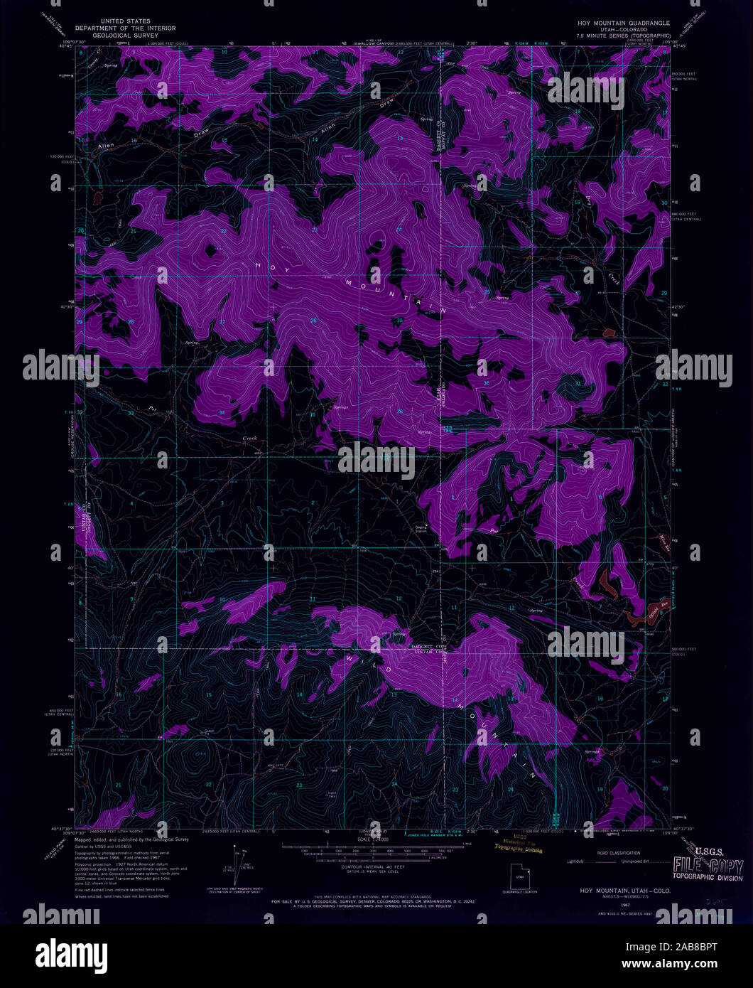 Map of hoy hi-res stock photography and images - Alamy