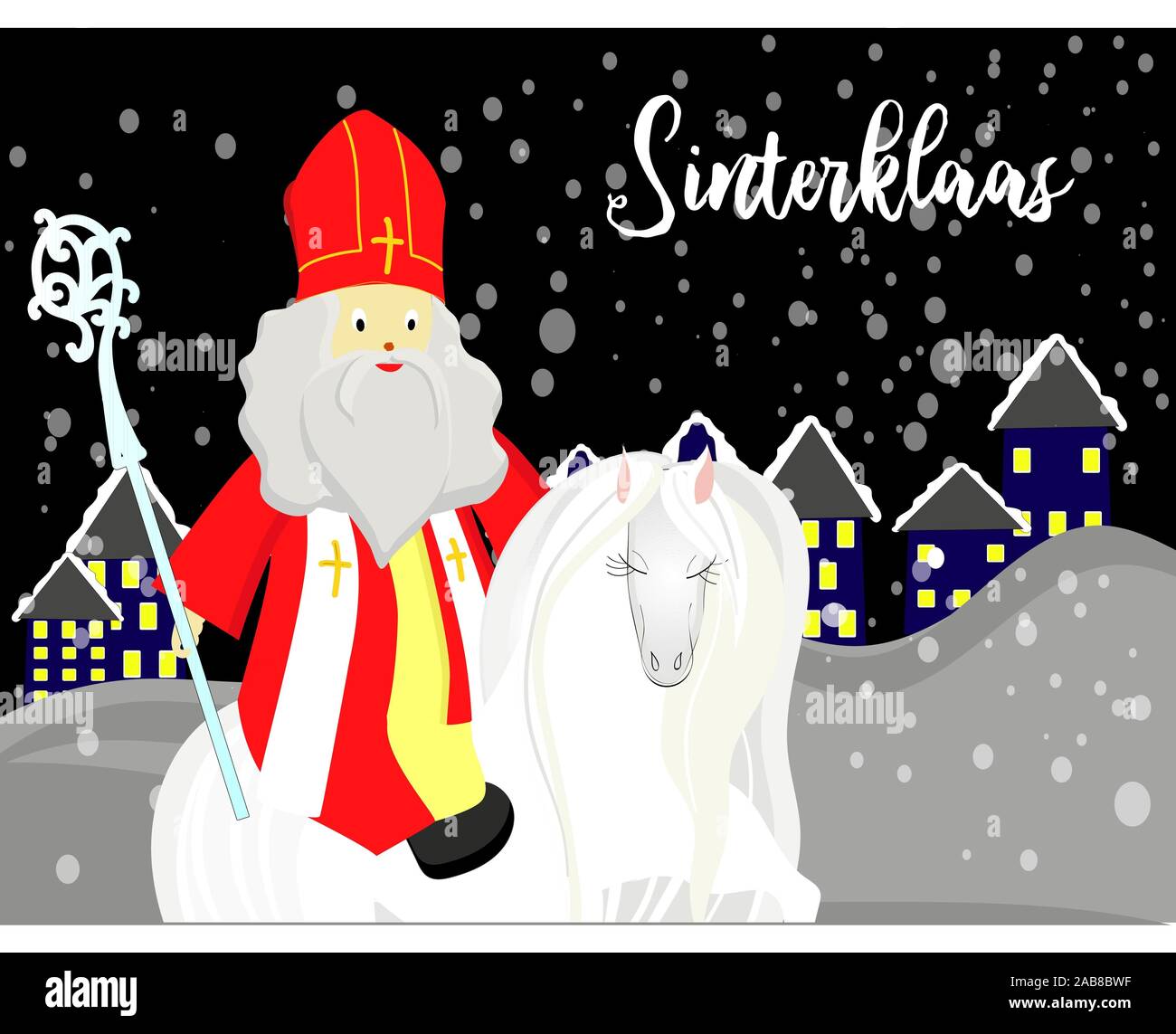 Saint nicholas day red boot hi-res stock photography and images - Alamy
