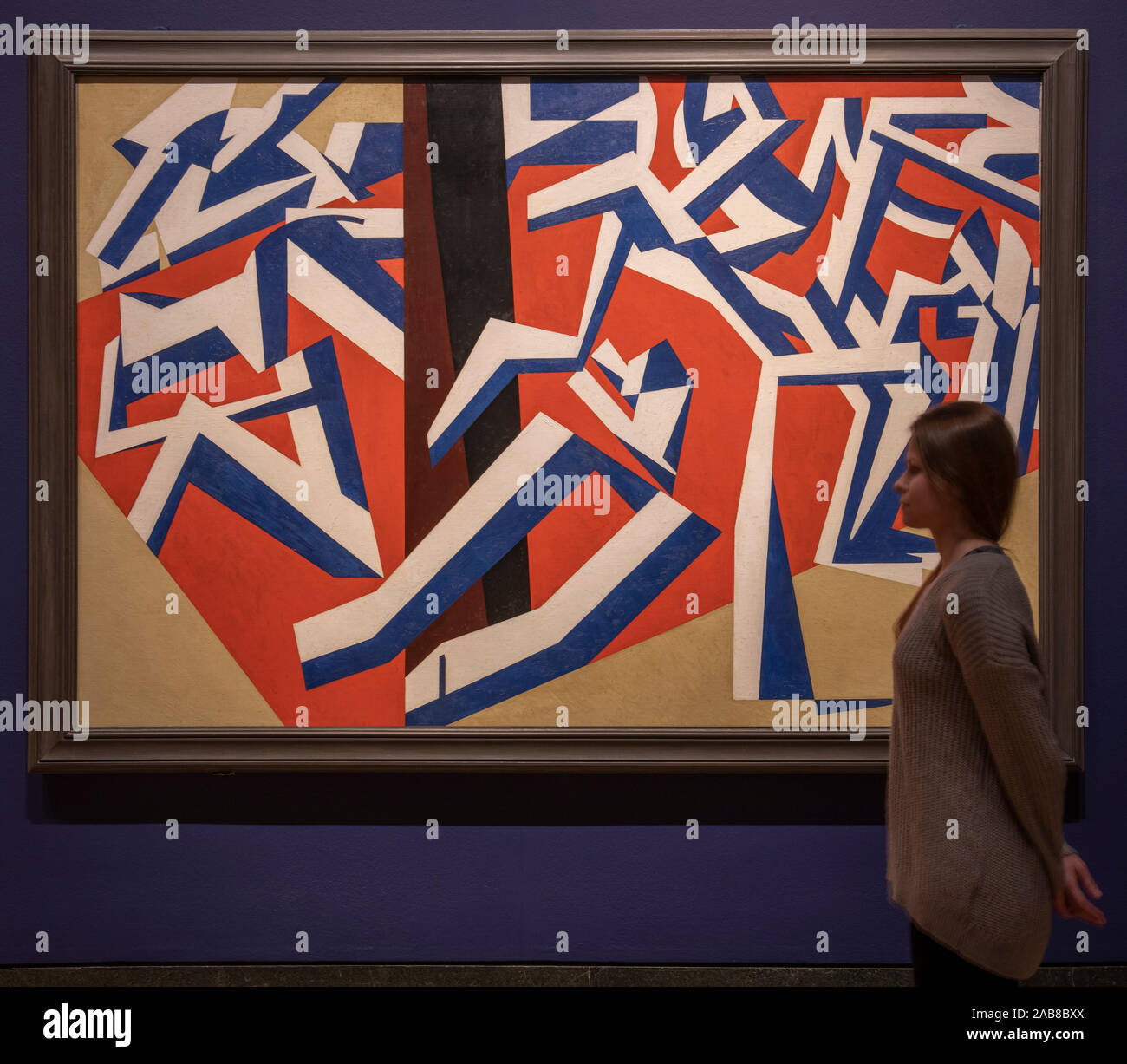 National Gallery, London, UK. 26th November 2019. Young Bomberg and the ...