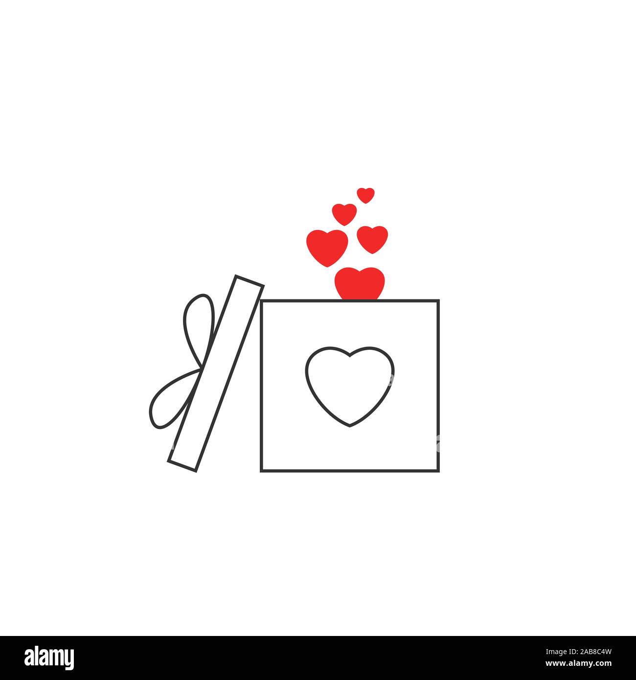 Gift box icon Stock Vector Image & Art - Alamy