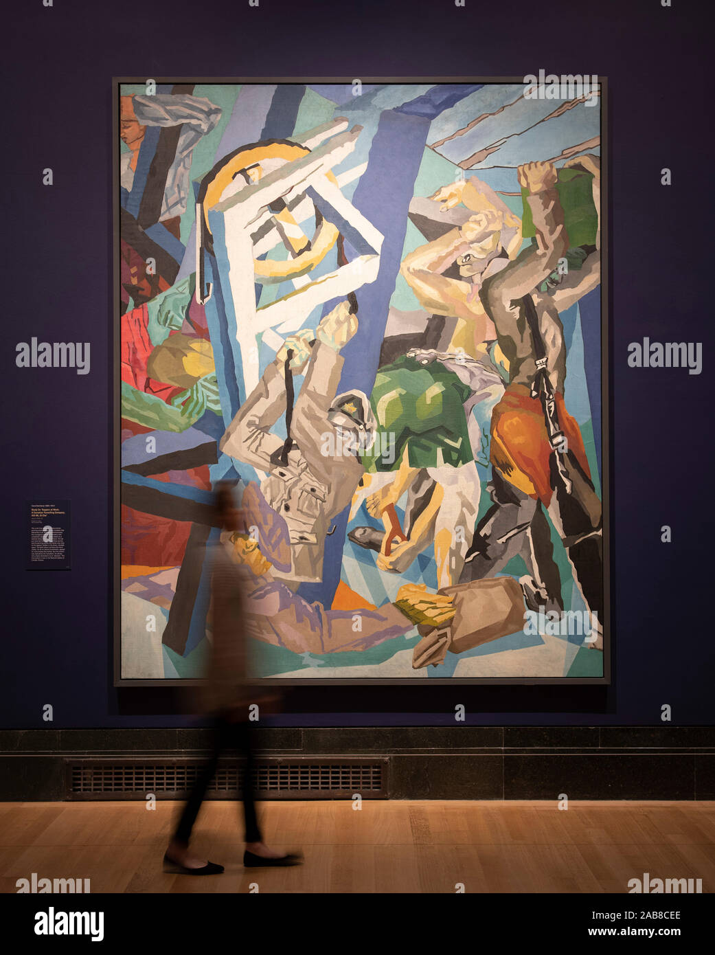 National Gallery, London, UK. 26th November 2019. Young Bomberg and the ...